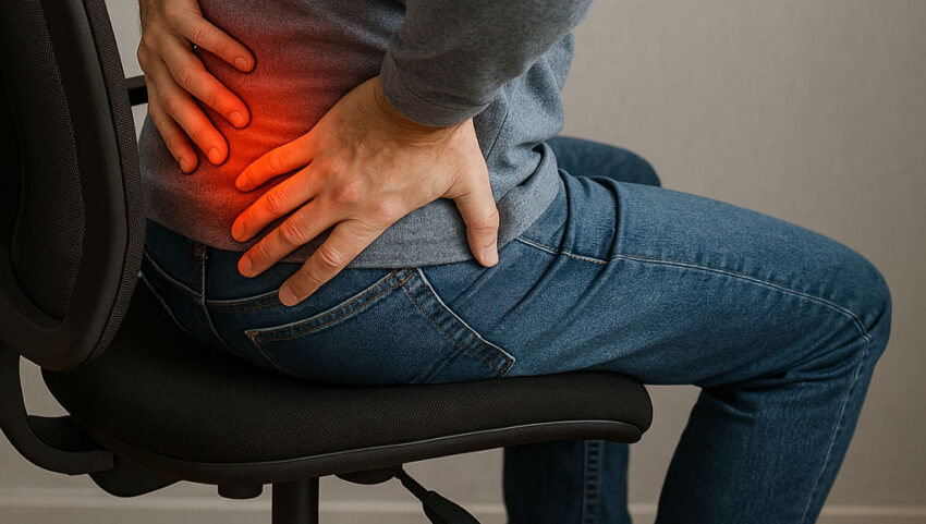 Pijn aan het staartbeen - Stuitpijn behandeling, tips & oorzaak